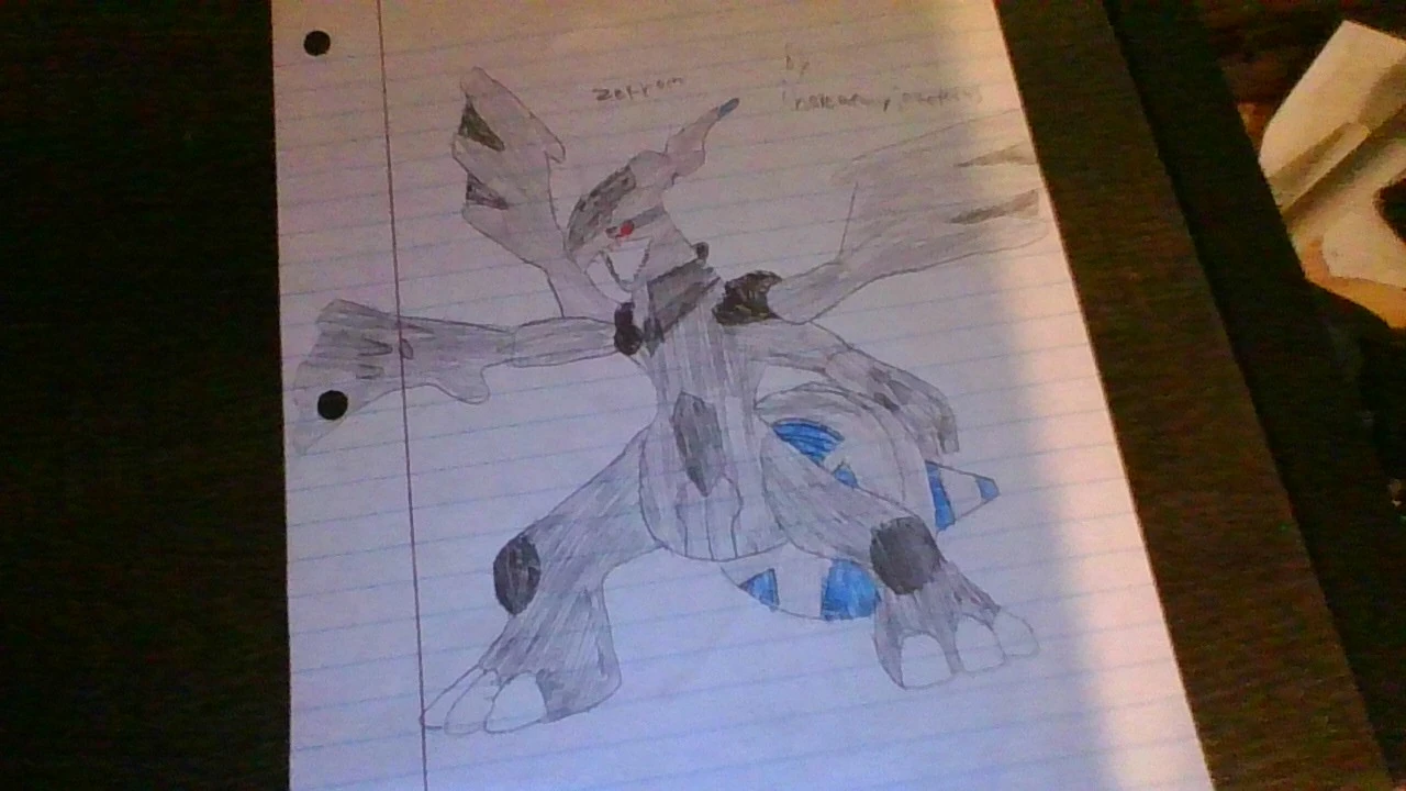 Zekrom drawing | Fandom