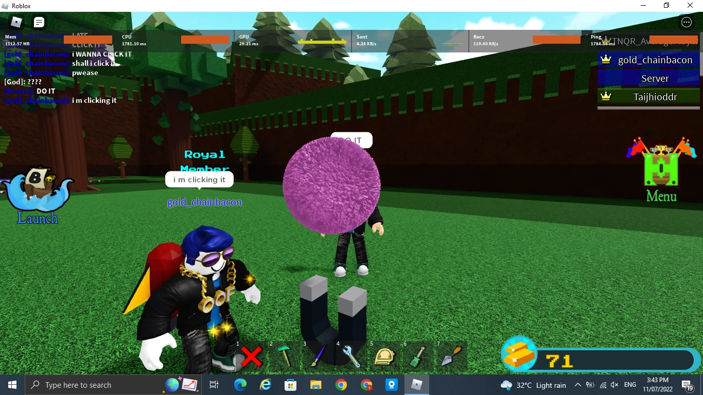 it crashes the server XD | Fandom