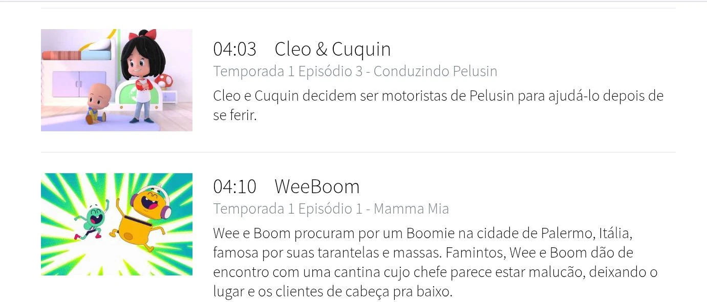 WeeBoom Temporada 1 en Discovery Kids Brasil | Fandom