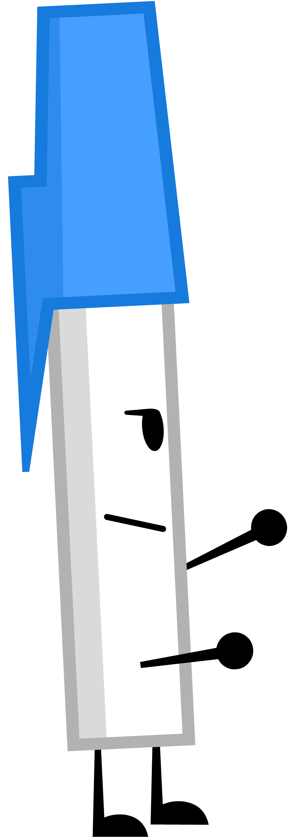 Pose based on the BFDI DDS 2 that I made from Pen without his console ...