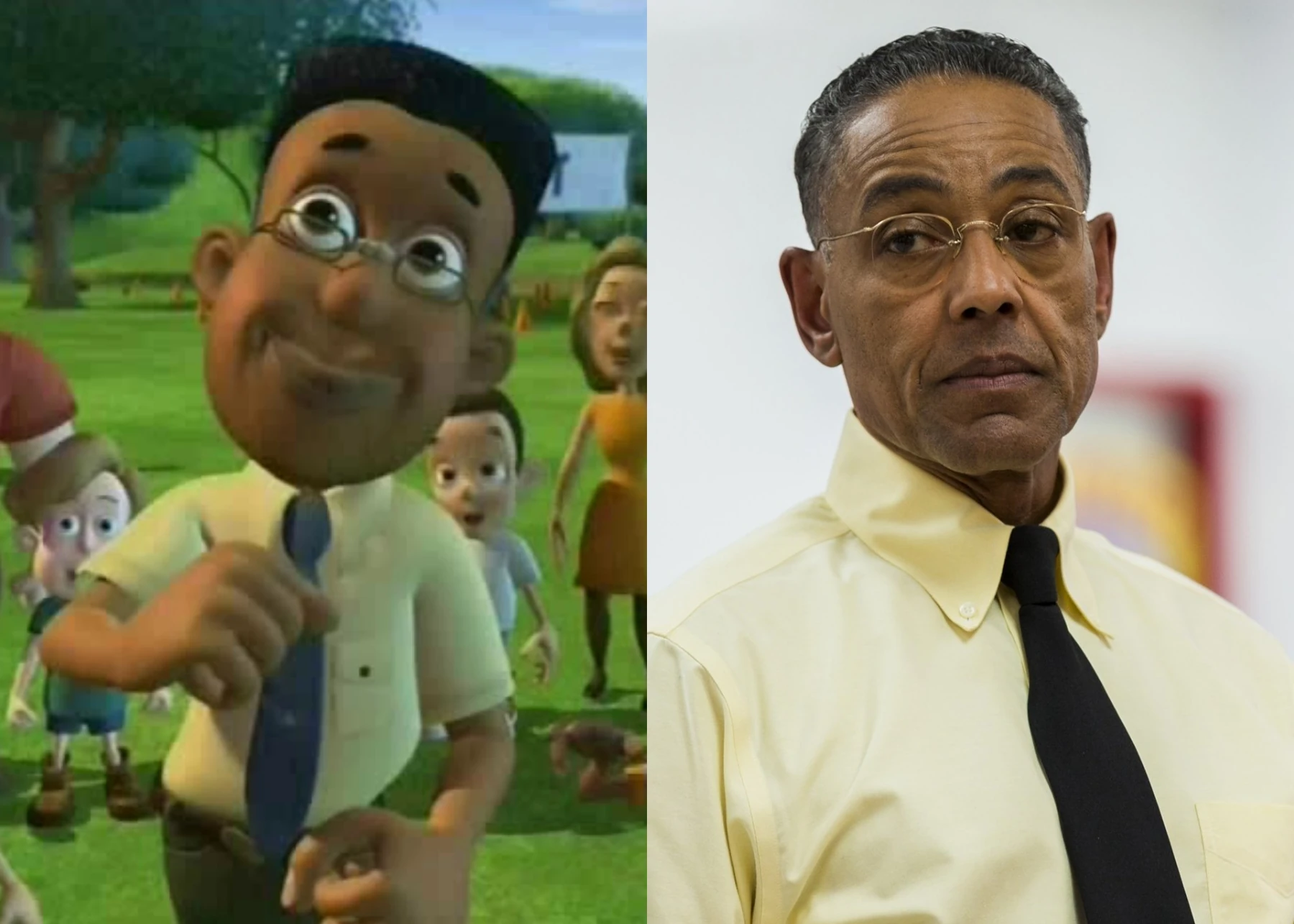 Did this "Jimmy Neutron" character remind you of Gus Fring from ...