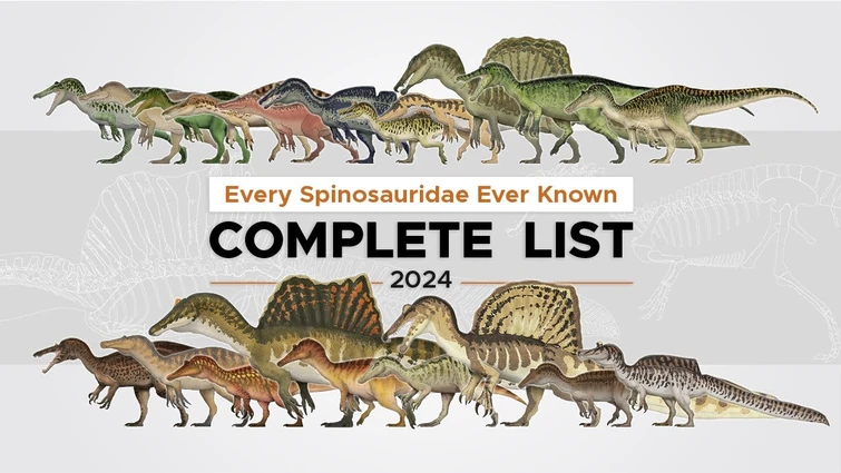 Every spinosaurid explained | Fandom