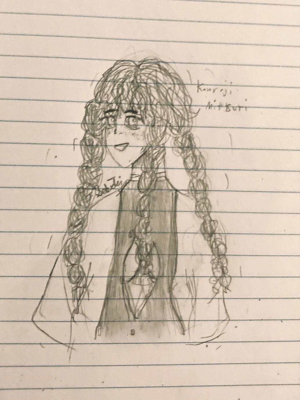 cute lil mitsuri i drew in theology | Fandom