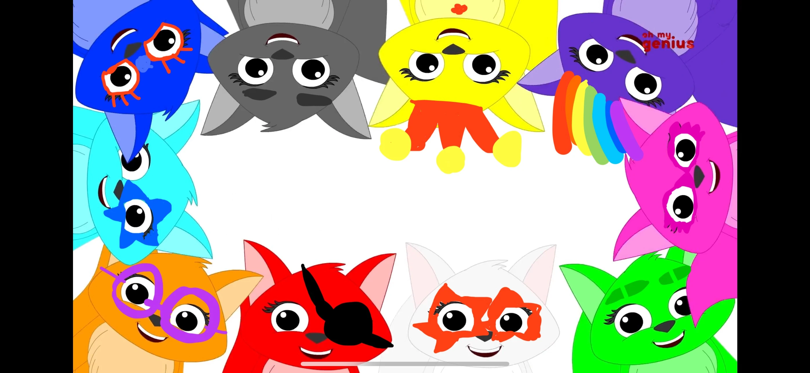 Numberblocks as cats | Fandom