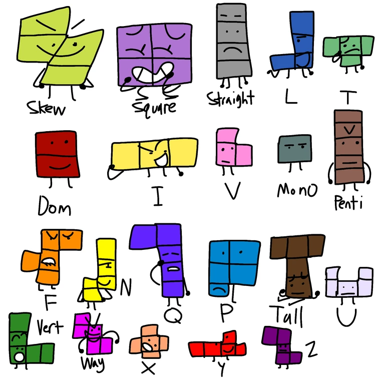 Poorly Drawn Polyomino Viewer Voting - Cast Reveal 2(Final) | Fandom