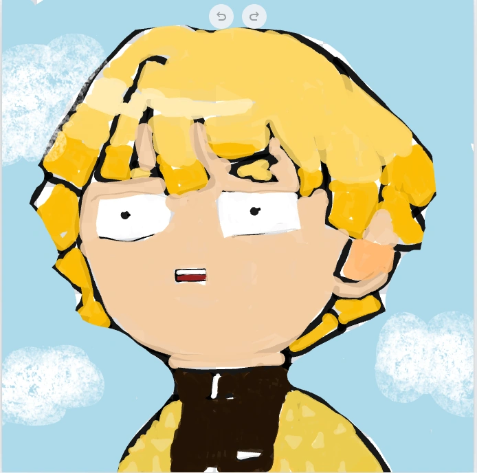 random zenitsu doodle | Fandom