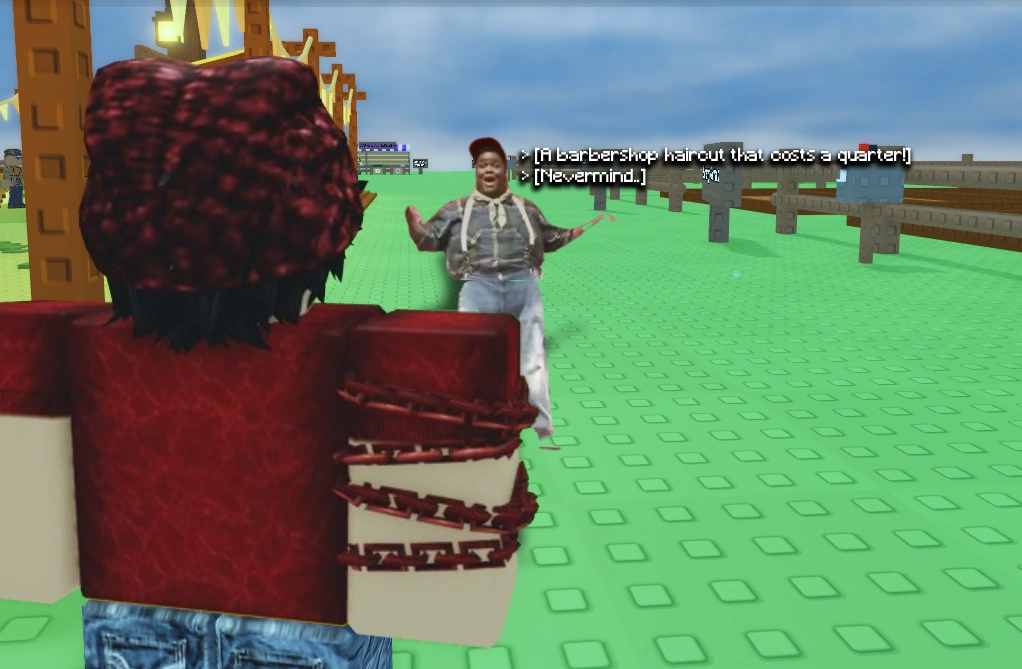 CHAT I FOUND BARBERSHOP HAIRCUT NPC | Fandom