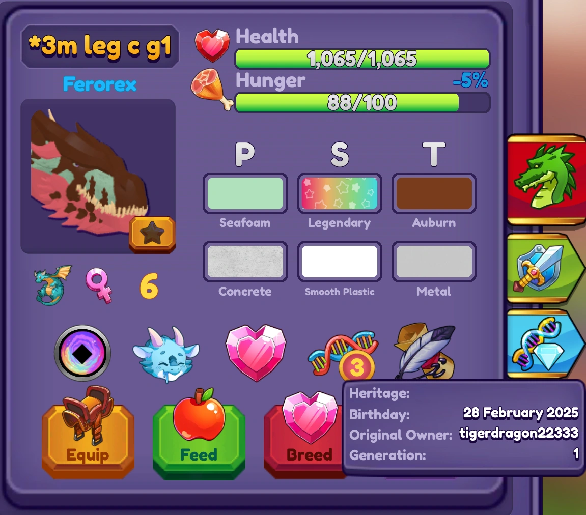 Selling 3mut leg c gen 1 fero :) | Fandom