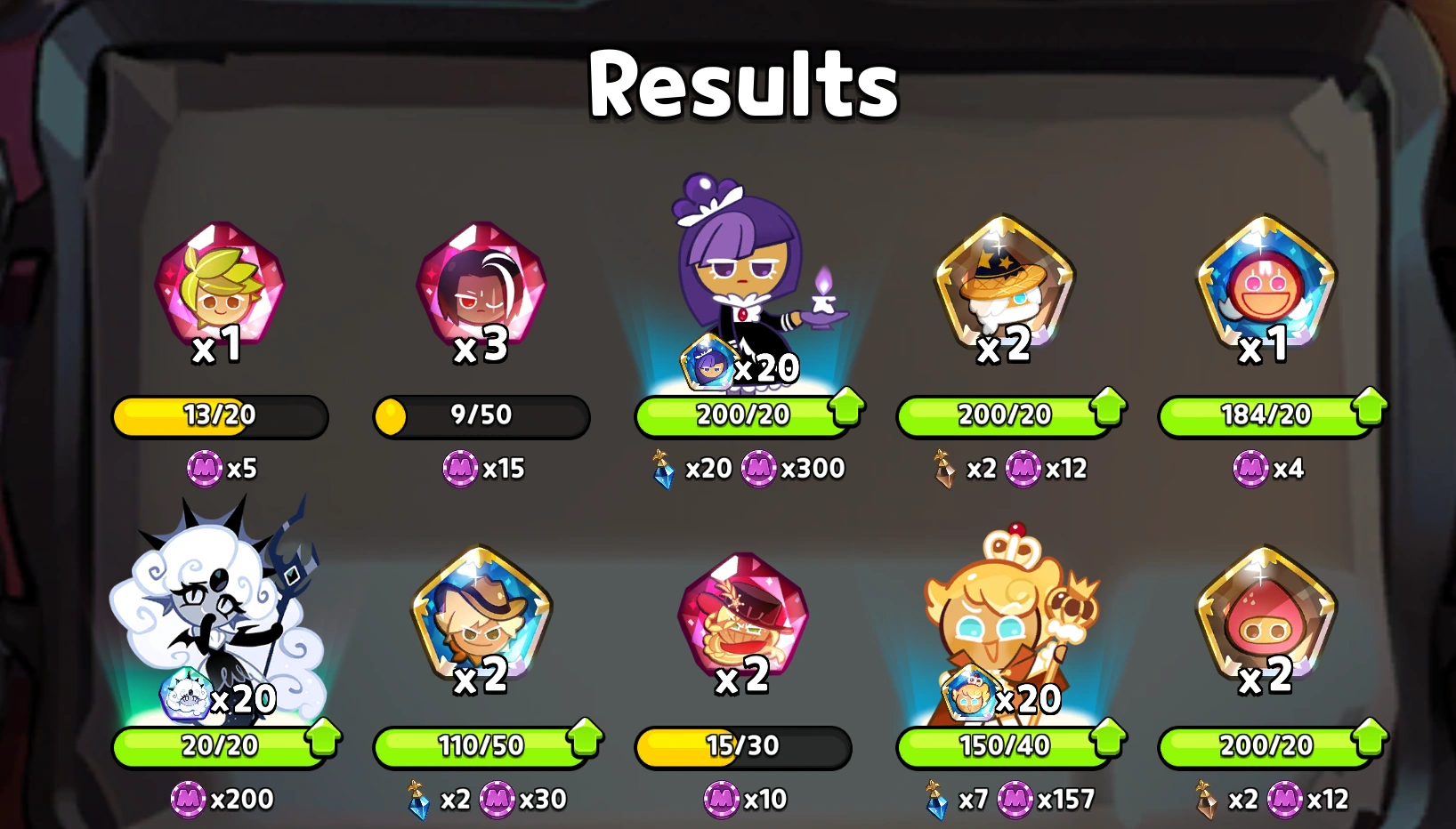 me when I actually get the cookie on the legendary banner in the ...