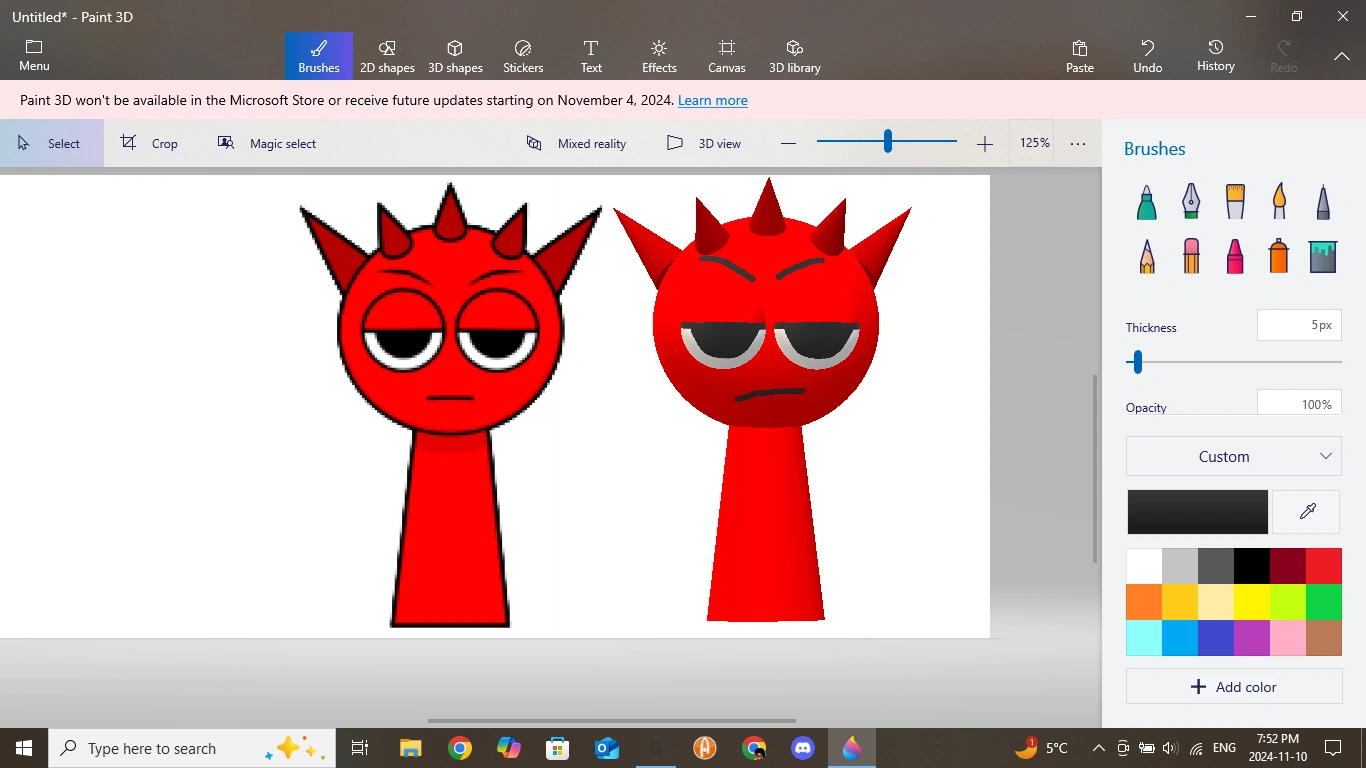 raddy in 3d paint | Fandom