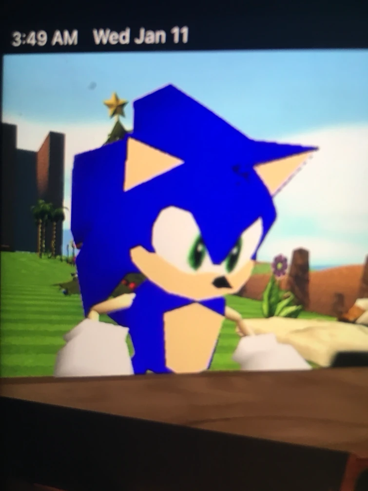 Sonic in super Mario 64 | Fandom