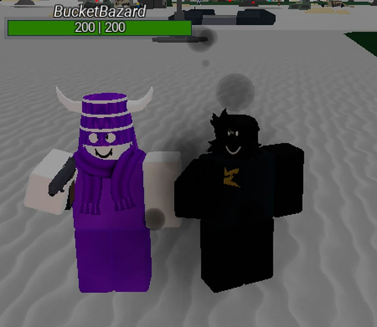 screenie with bucket bazard!! | Fandom