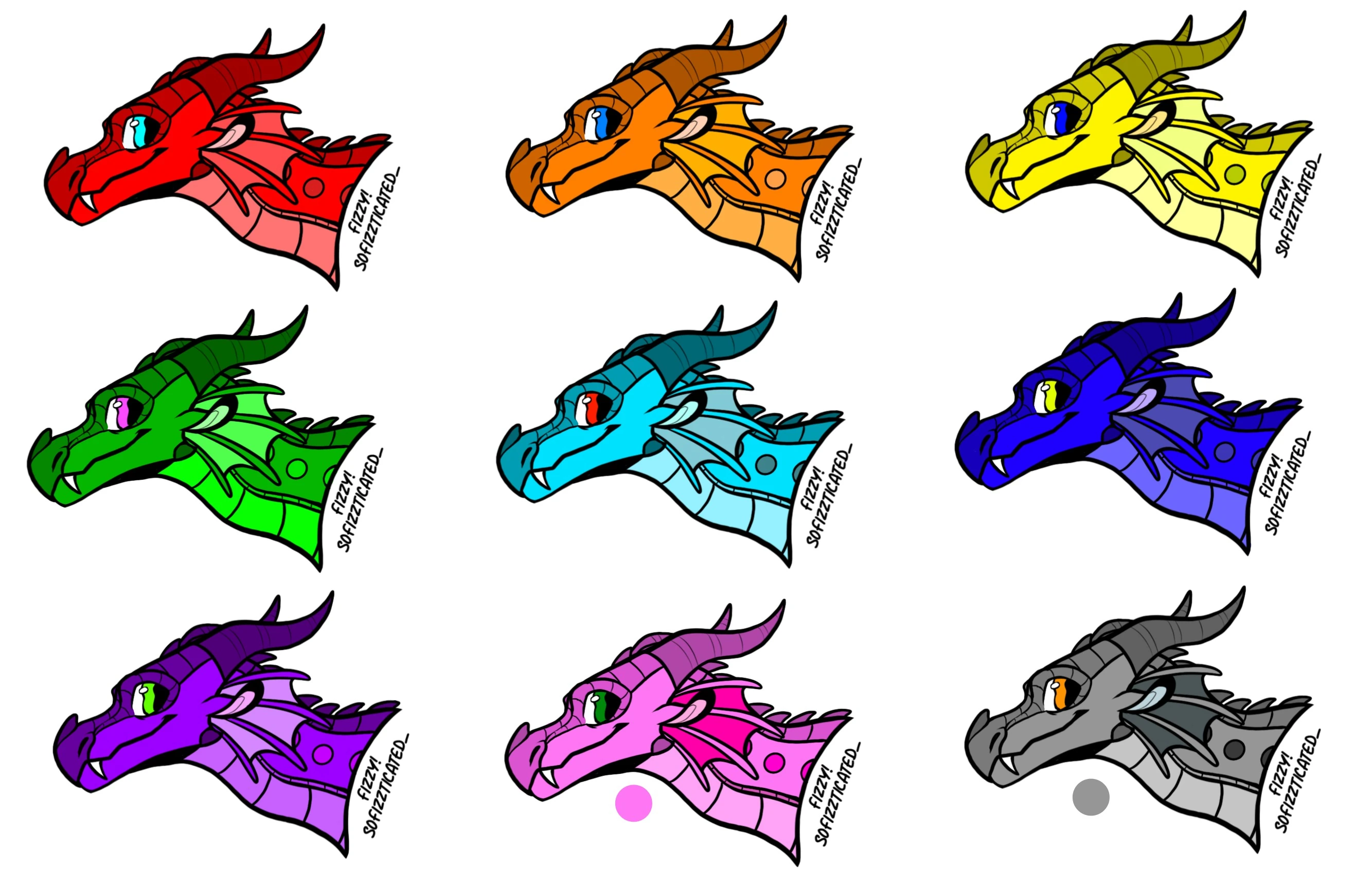 Adopt a rainbow RainWing! (Bright colors) | Fandom