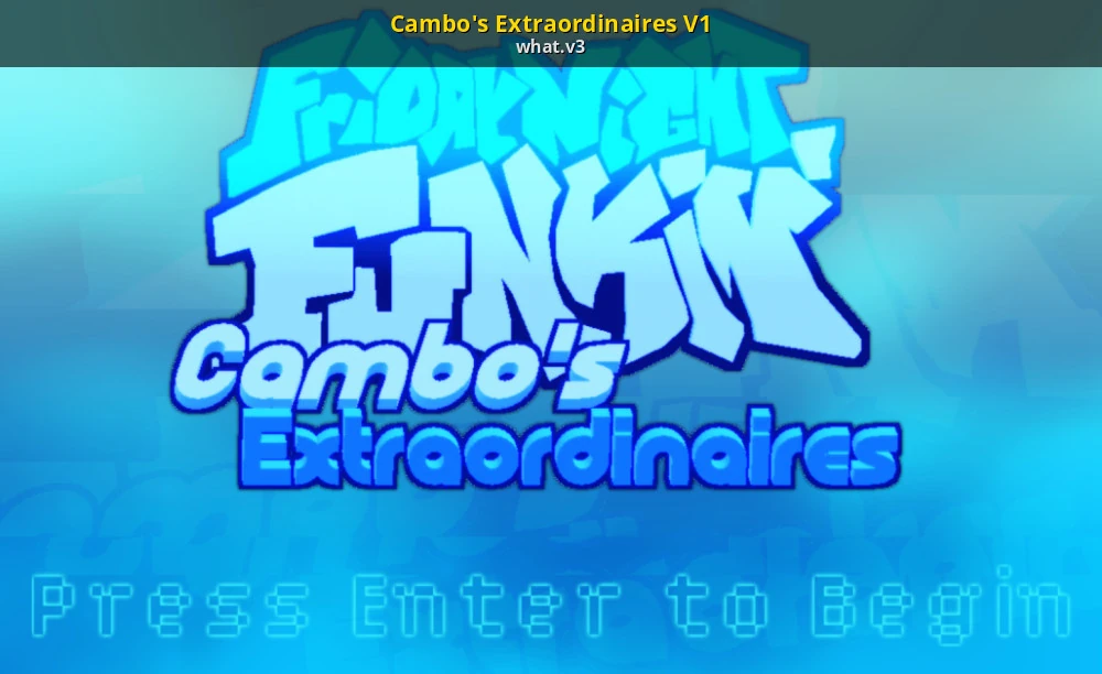 Cambo's Extraordinaires v1 release | Fandom