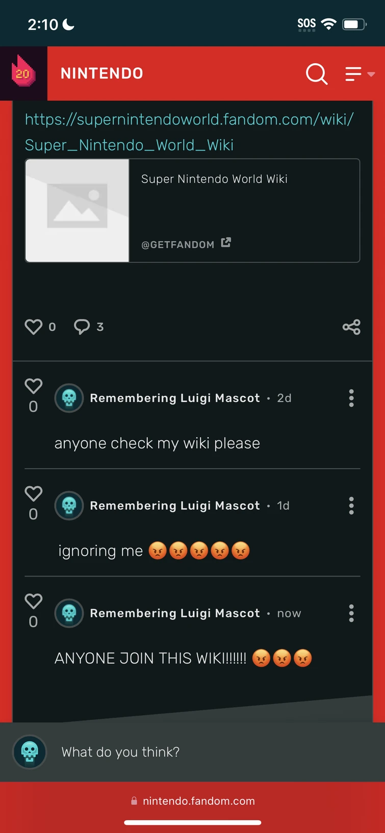 Join this wiki please | Fandom