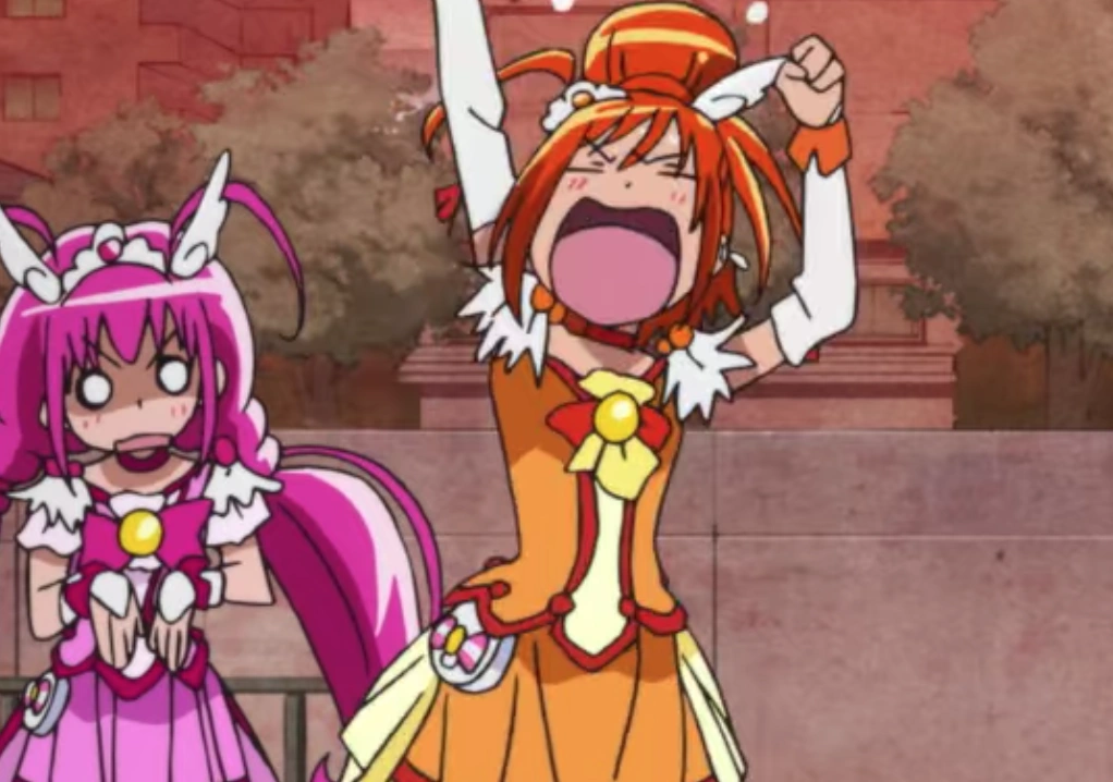 Cure Sunny's Reaction When She Realizes She's Labeled as a Red Cure ...