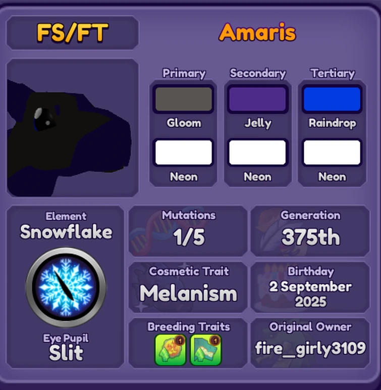 T/S 1mut melanism cos amar! | Fandom