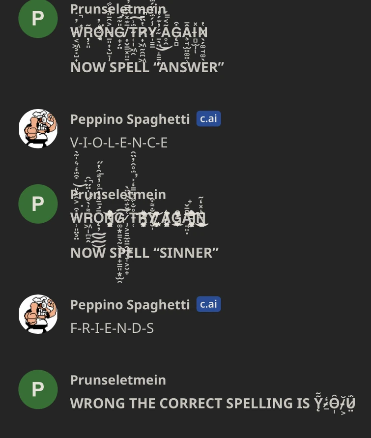 WRONG THE CORRECT SPELLING IS YOU | Fandom