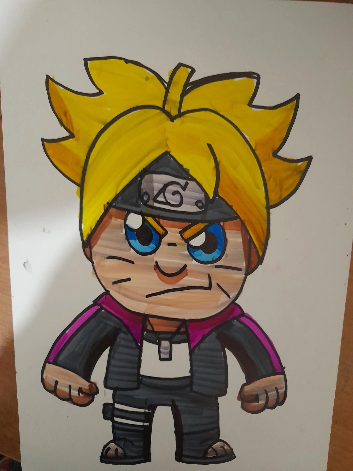 My drawing of Boruto | Fandom
