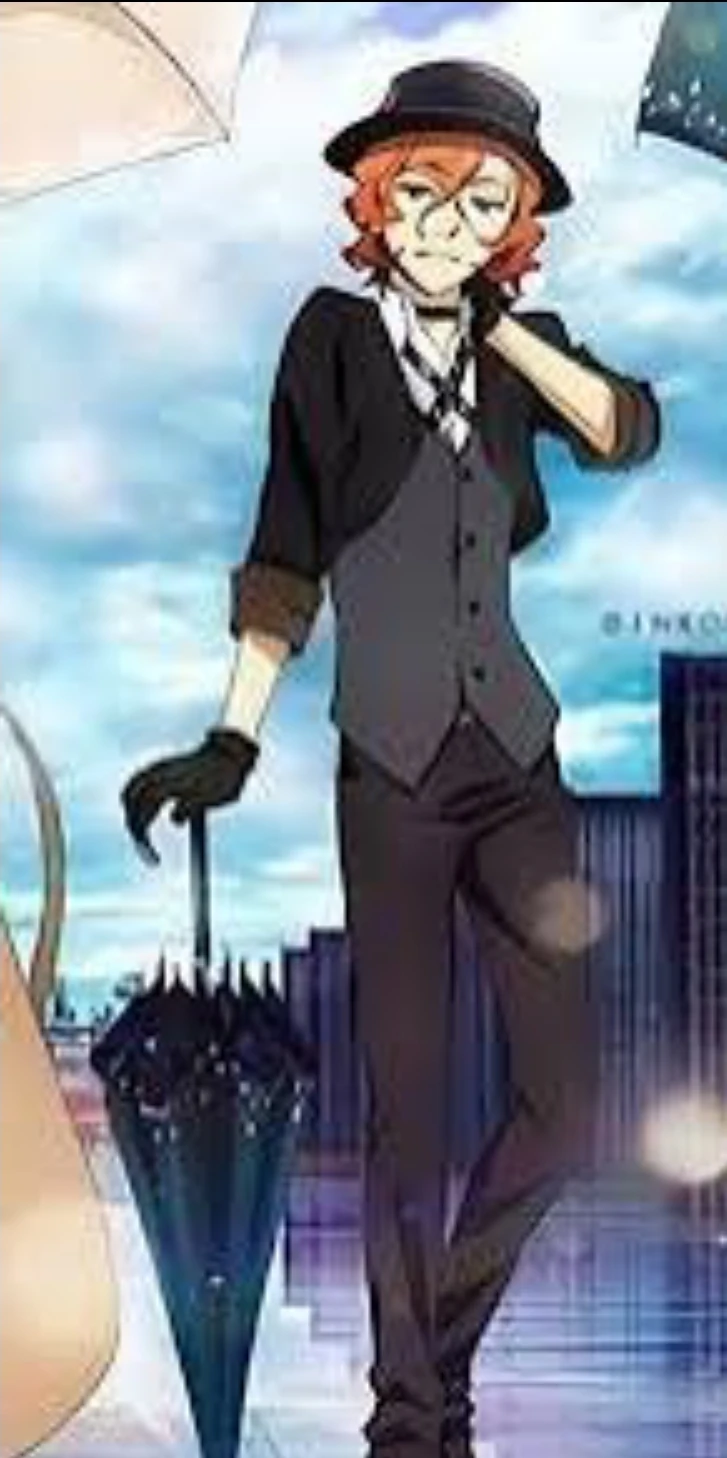 Why does Chuuya poses like that one girl who has millions of selfies of ...