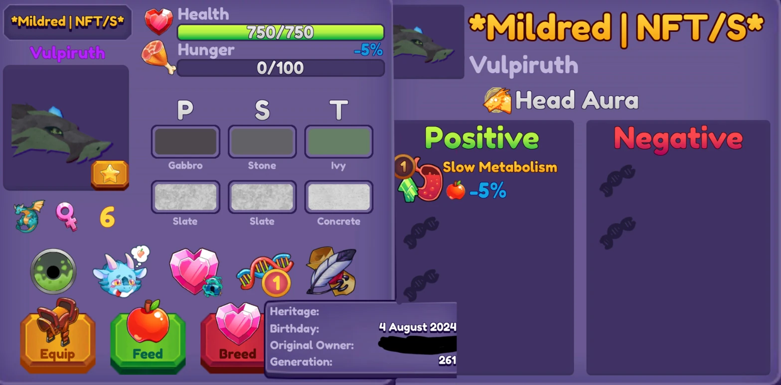 Selling Head Aura Vulp + Cohatching BnM Vulp! | Fandom