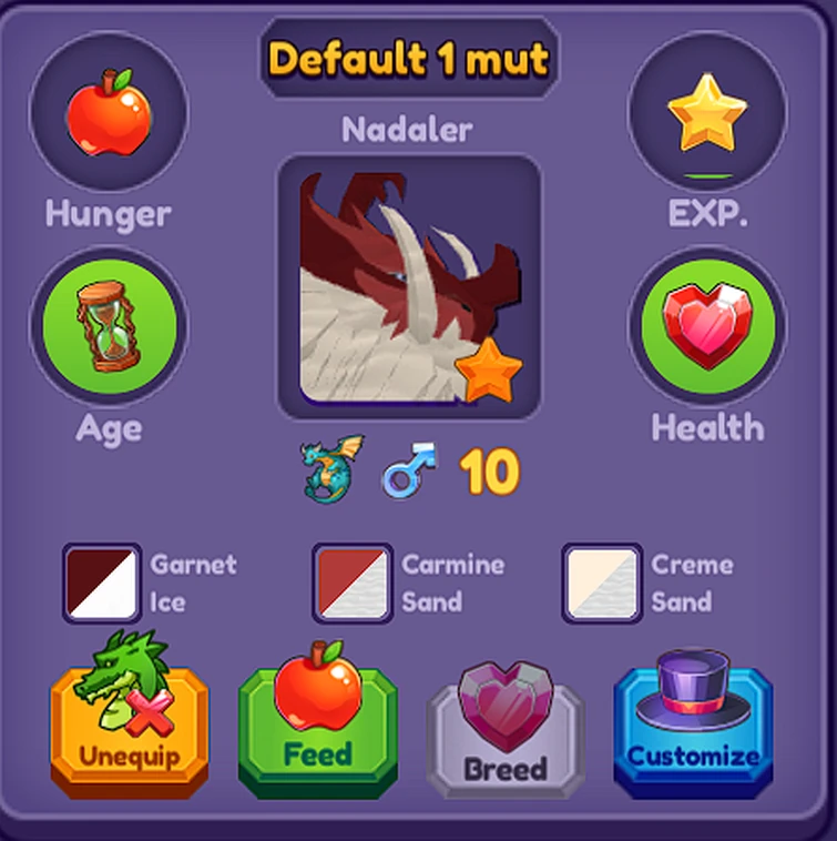 Swapping 1 mut Def Nadaler for a CheM Nada | Fandom