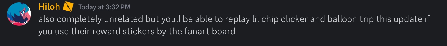 i didn’t screenshot it for some reason but the new name for beetrice is ...