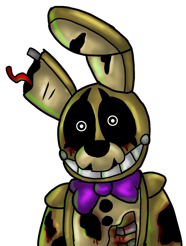 FNAF movie 2 Springtrap (art) | Fandom