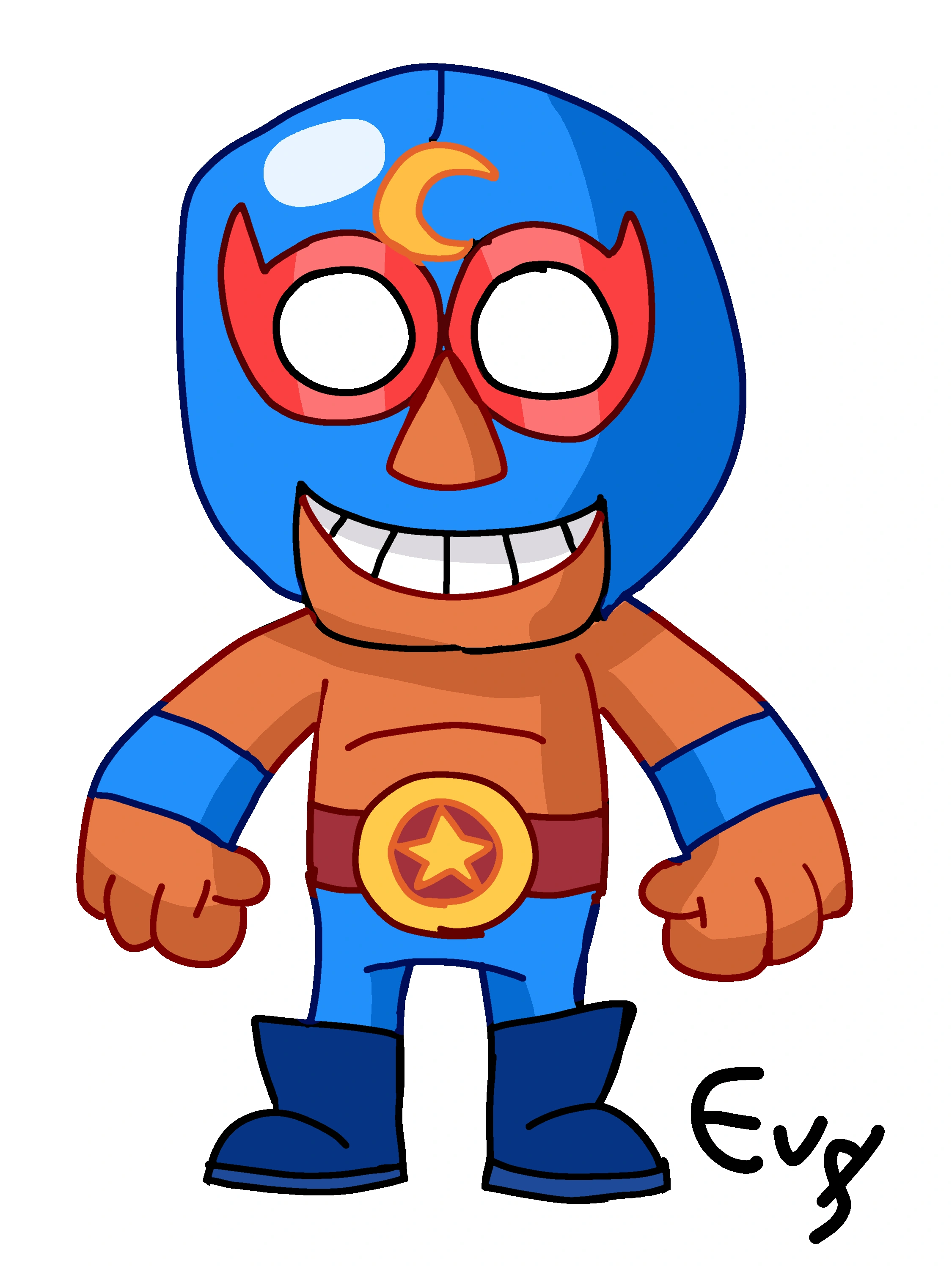 My drawing of El Primo | Fandom