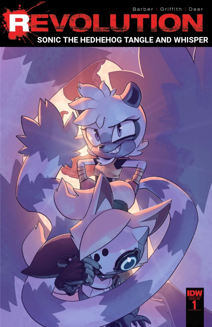 Idw revolution: tangle and whisper cover | Fandom
