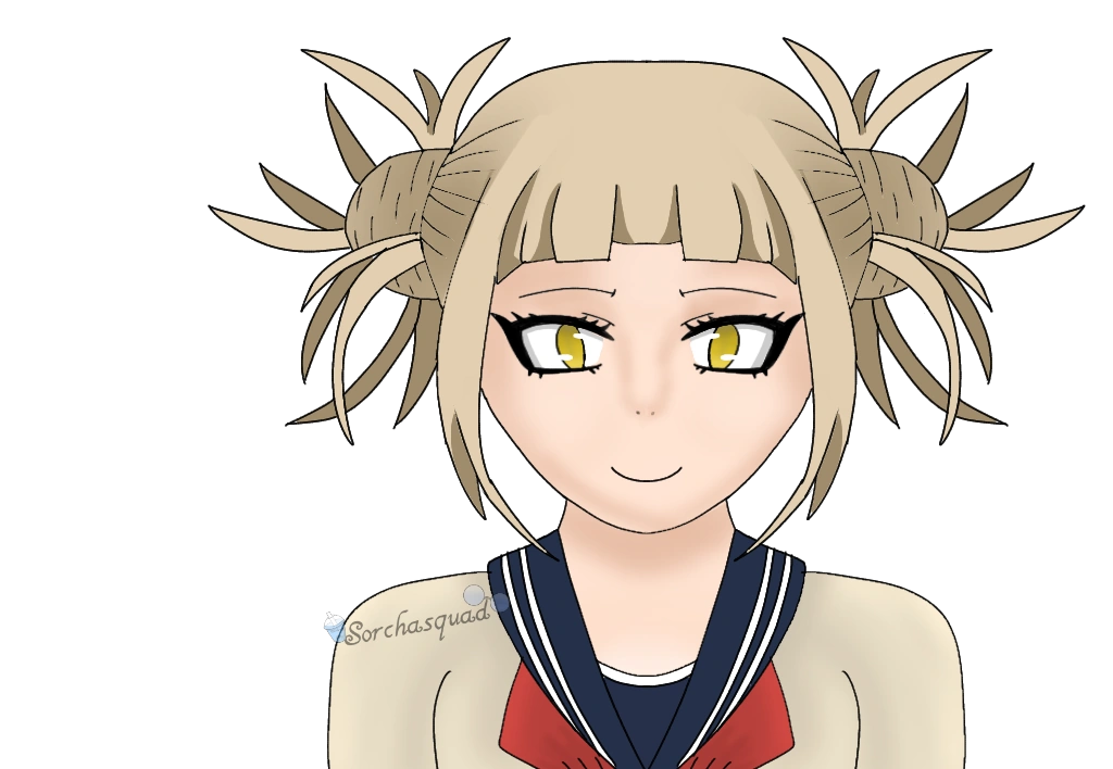 I tried to draw Toga from mha- | Fandom