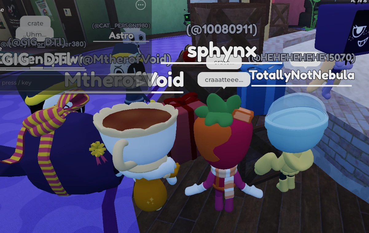 just started a whole worshipping in a server abt a crate | Fandom