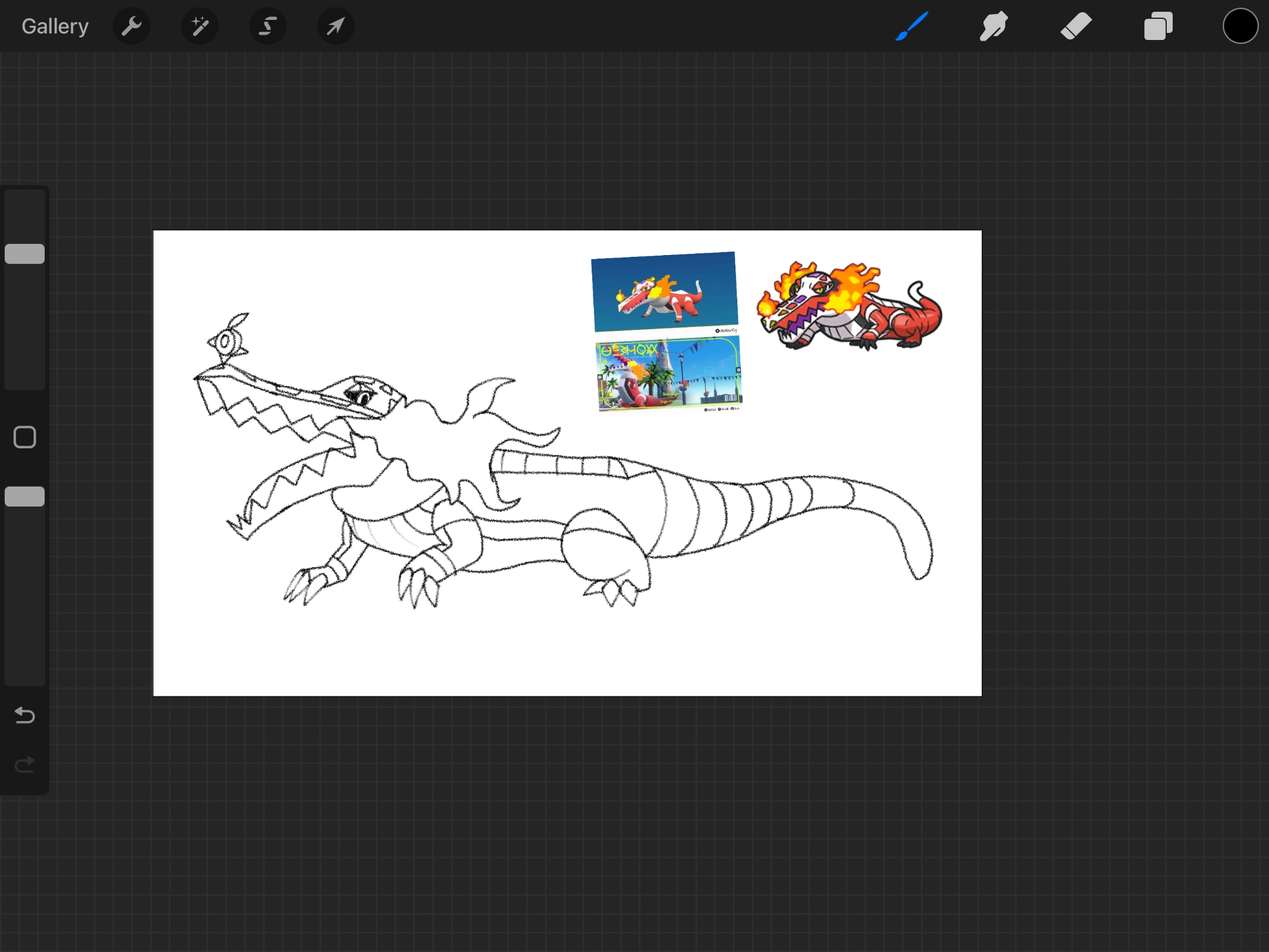 Funni fire crocodile Pokémon dude :)) | Fandom