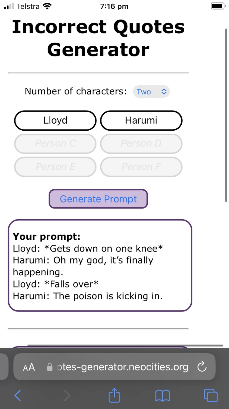 Incorrect quotes ft Lloyd and harumi | Fandom