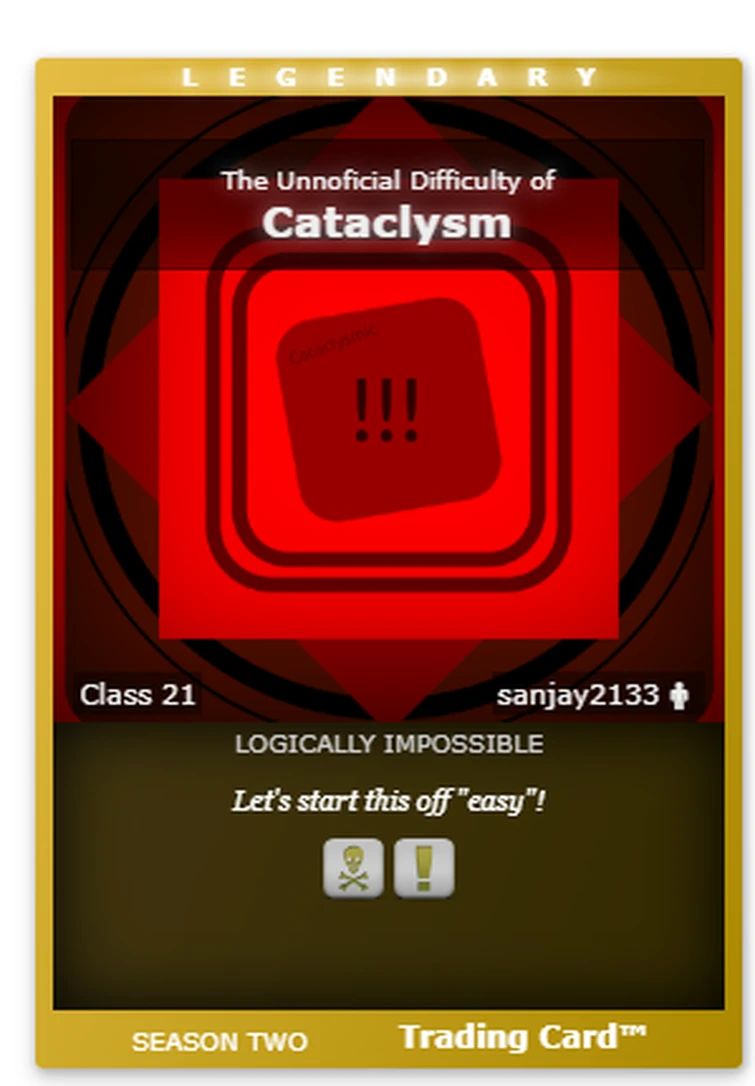 JJT Difficulty Trading Cards: SEASON 2! | Fandom