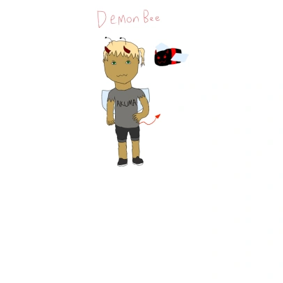 demon bee and humanoid demon bee art | Fandom