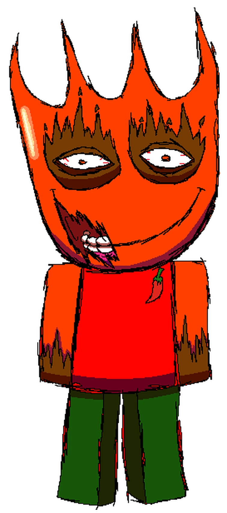 Another Concept of my Ghost Pepper Remake (albeit really scuffed) | Fandom