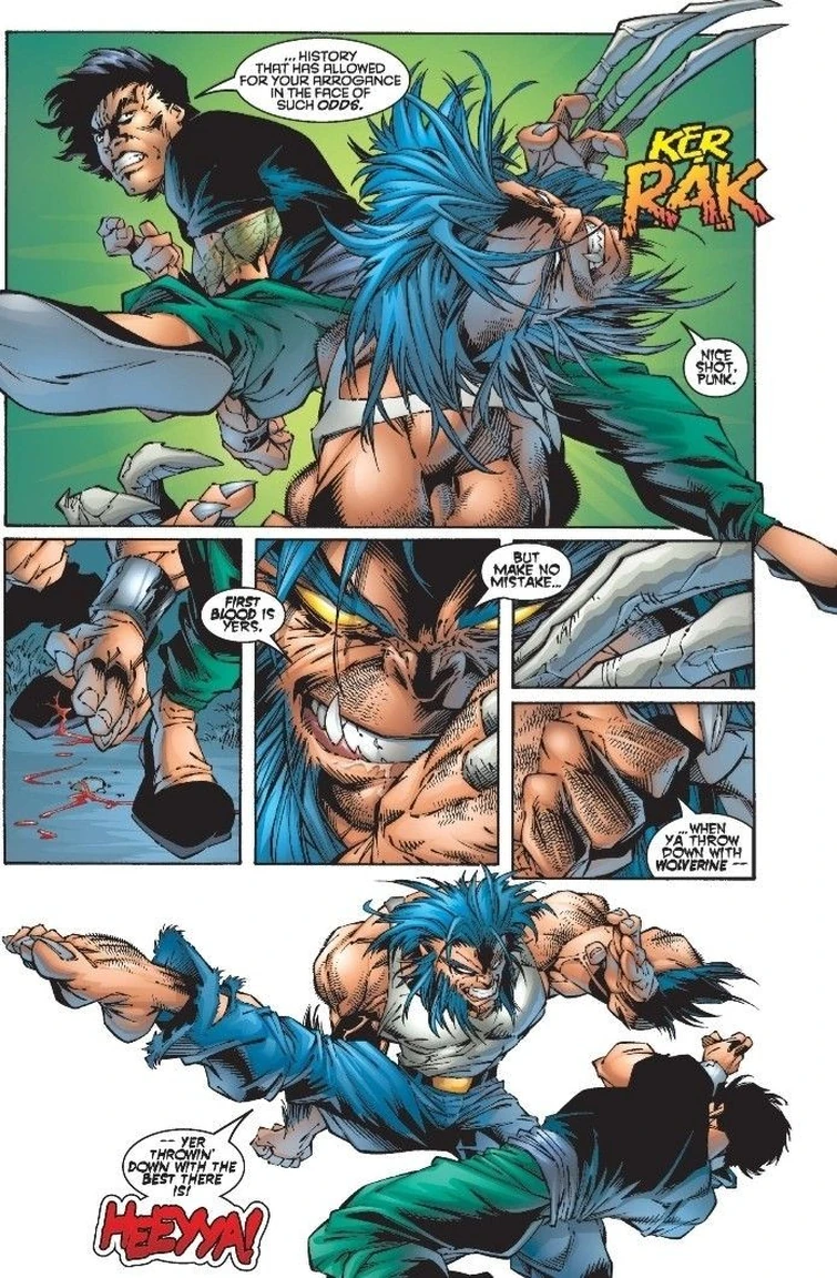 WOLVERINE'S FIGHTING STYLE | Fandom