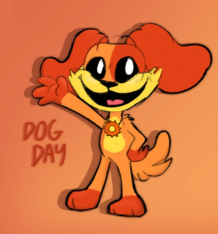 Cutely Appears, drops DogDay art, leaves forever never to be seen again | Fandom