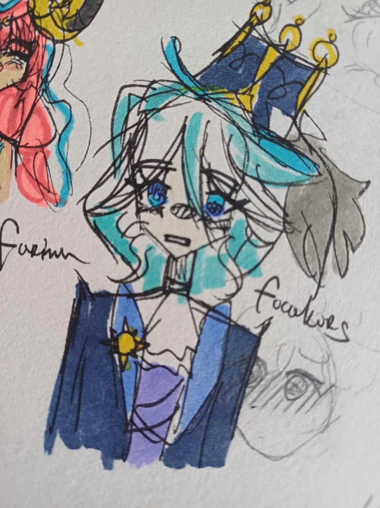 Furina drawing! | Fandom