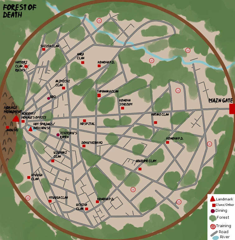 KONOHA MAP | Fandom