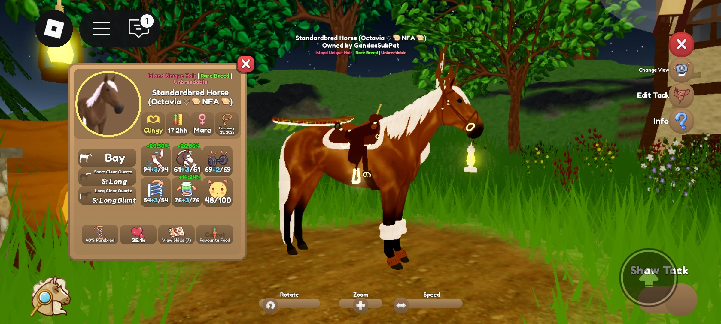 trading for a rare coat standardbred | Fandom