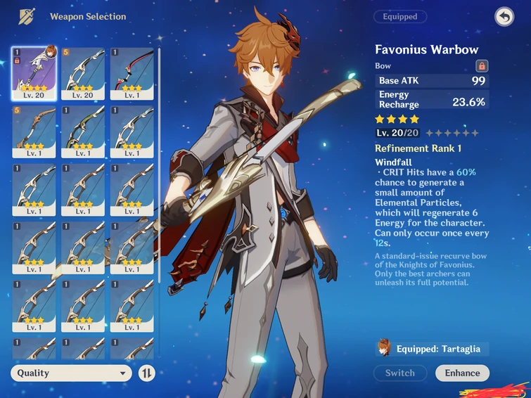 Childe weapon? | Fandom