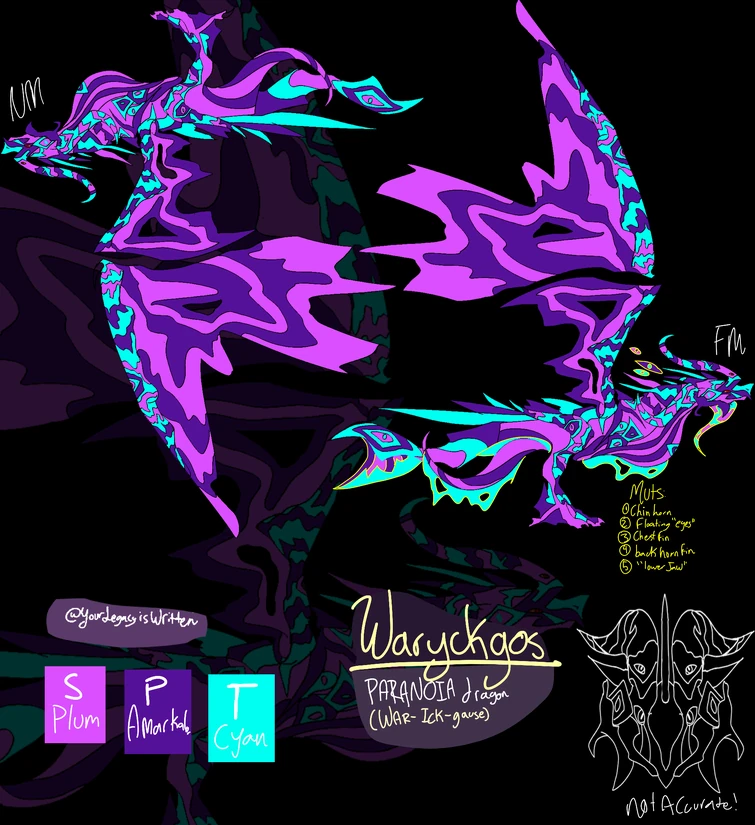 Shadow altar dragon Concept- Paranoia dragon | Fandom