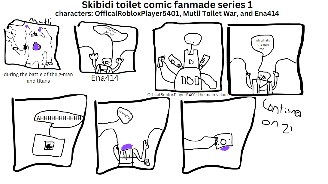 Skibidi toilet Comic Series FANMADE 1 | Fandom