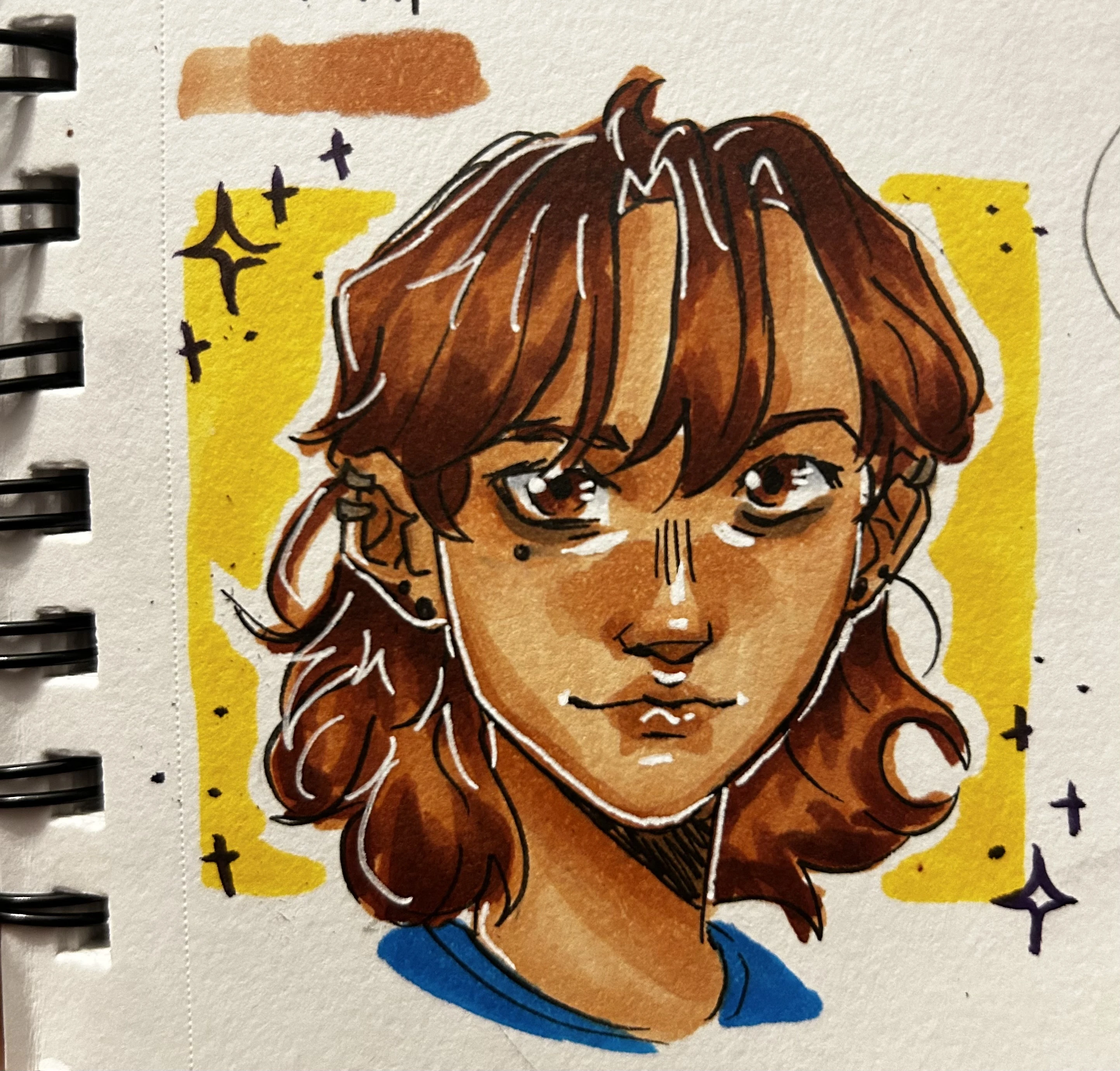 doodle of my oc, sam | Fandom