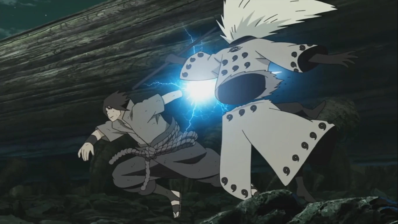 How did sasuke damage madara with a chidori sword? | Fandom