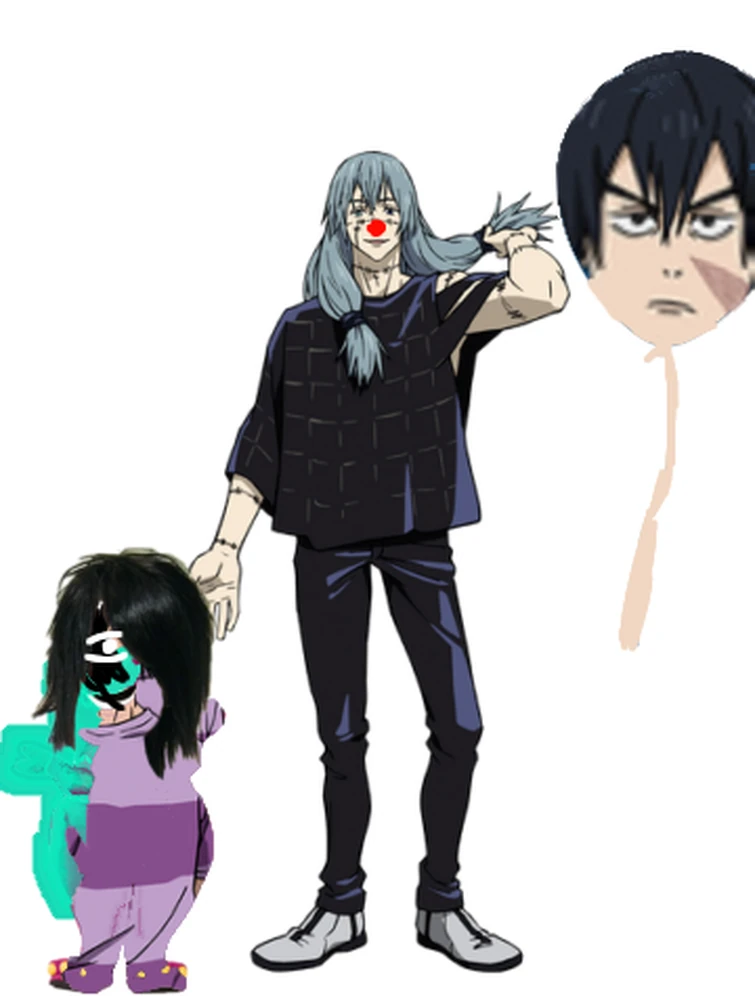 Pov Mahito is clown. Koki Balloon is 300 Dollars And Junpeei emo stress ...