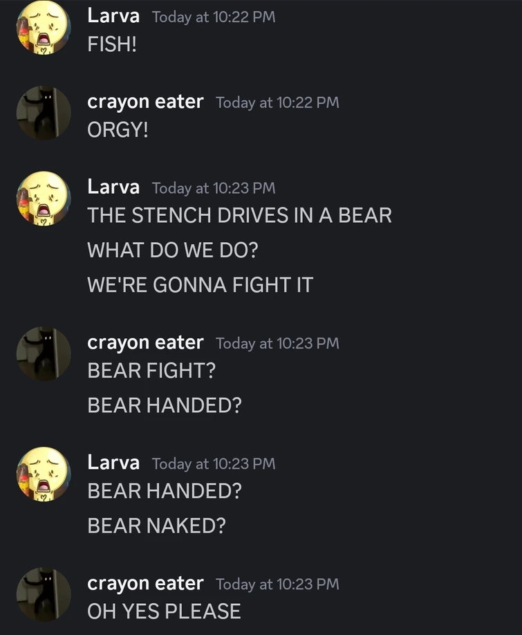 the average conversation of me and my friend | Fandom