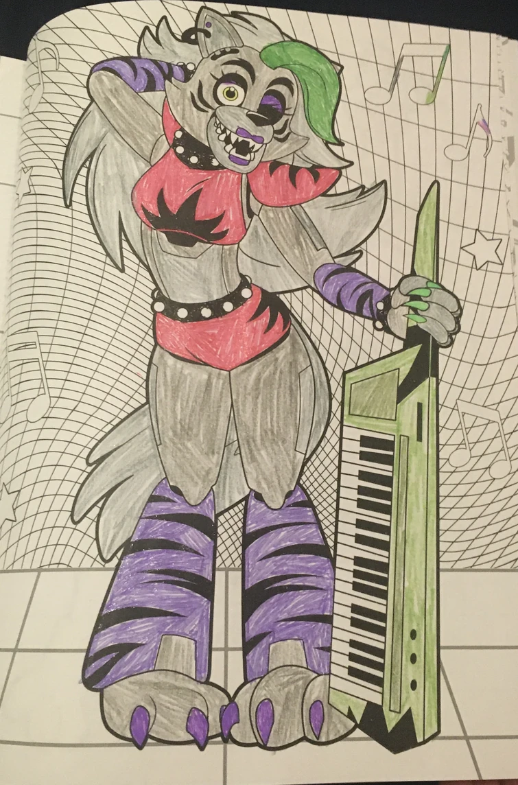 Since people liked Glamrock Freddy so much, I did Roxanne Wolf | Fandom